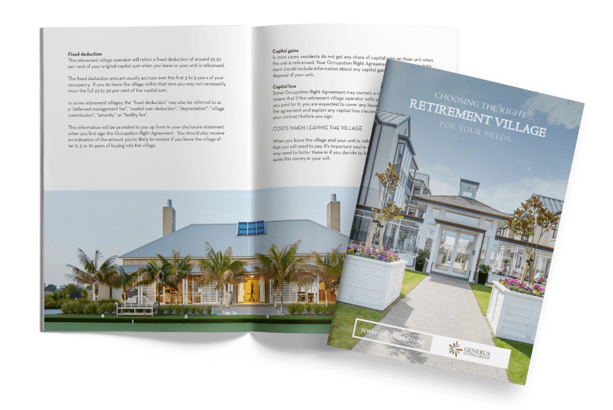 Facilities & Services - Lifestyle Village Christchurch - Russley Village