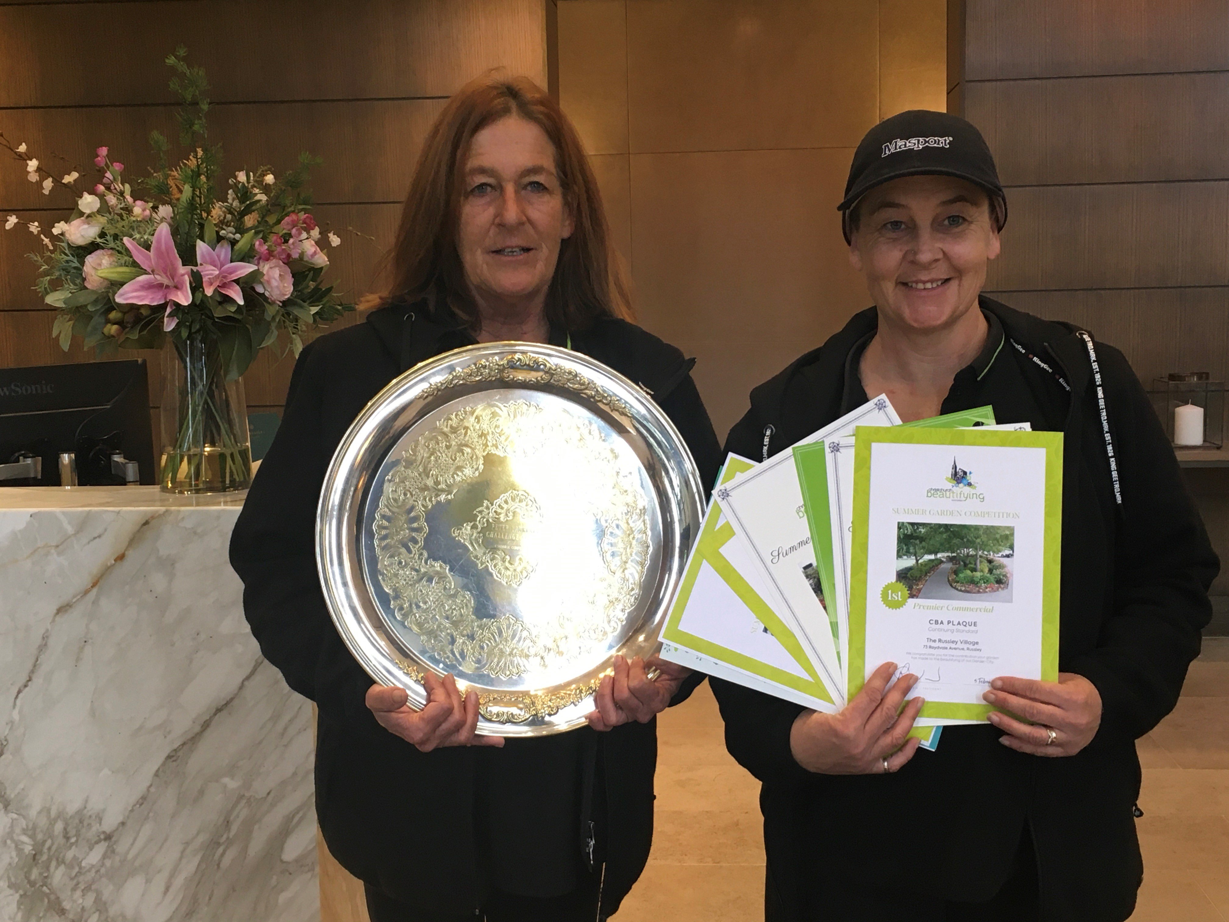 Russley Village Gardens Continue to Win Awards - Russley Village